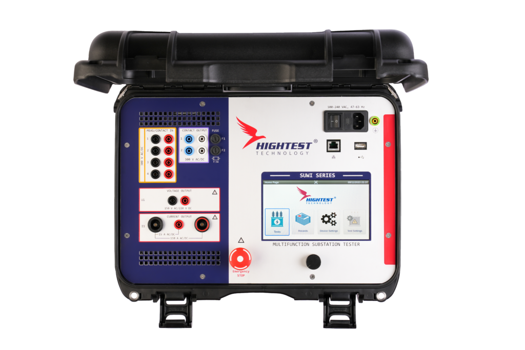 SUWI-120 SERIES MULTIFUNCTION SUBSTATION TEST SET - HighTest Technology ...